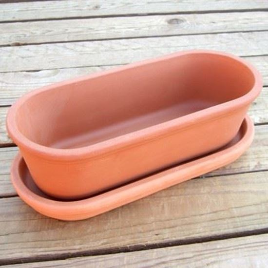 Terracotta Oval Trough | Terracotta.uk.com | Hand-made UK Terracotta ...