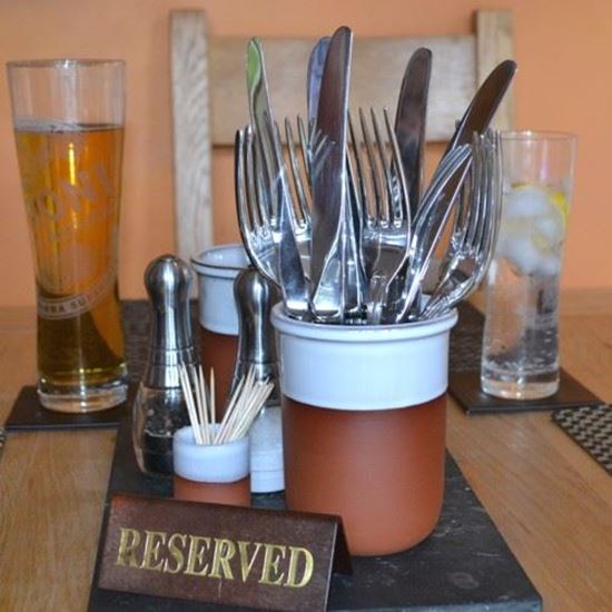 Glazed Cutlery Pots | Terracotta.uk.com | Hand-made UK Terracotta ...