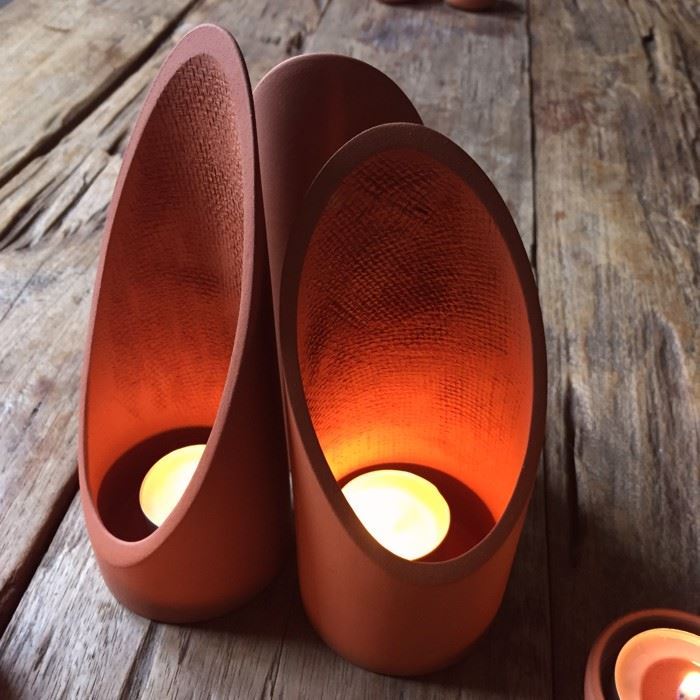Terracotta Tealight Shade | Terracotta.uk.com | Hand-made UK Terracotta ...